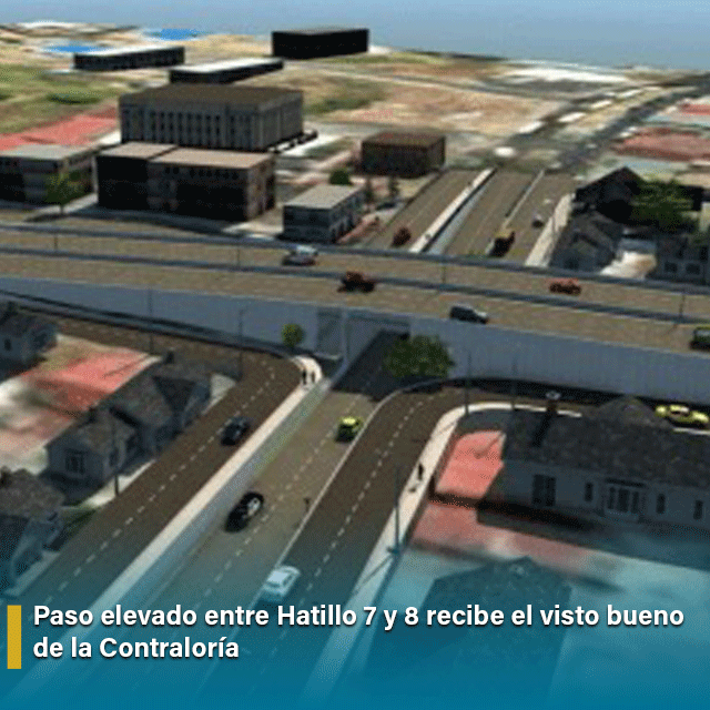 Paso elevado entre Hatillo 7 y 8 recibe el visto bueno de la ...