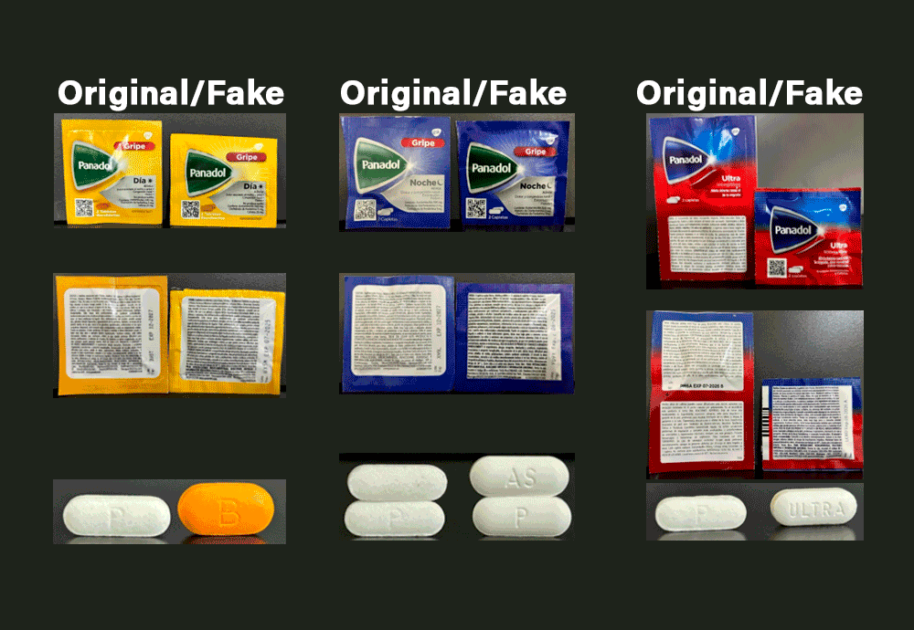 Salud alerta sobre Panadol falsificado - Digital506